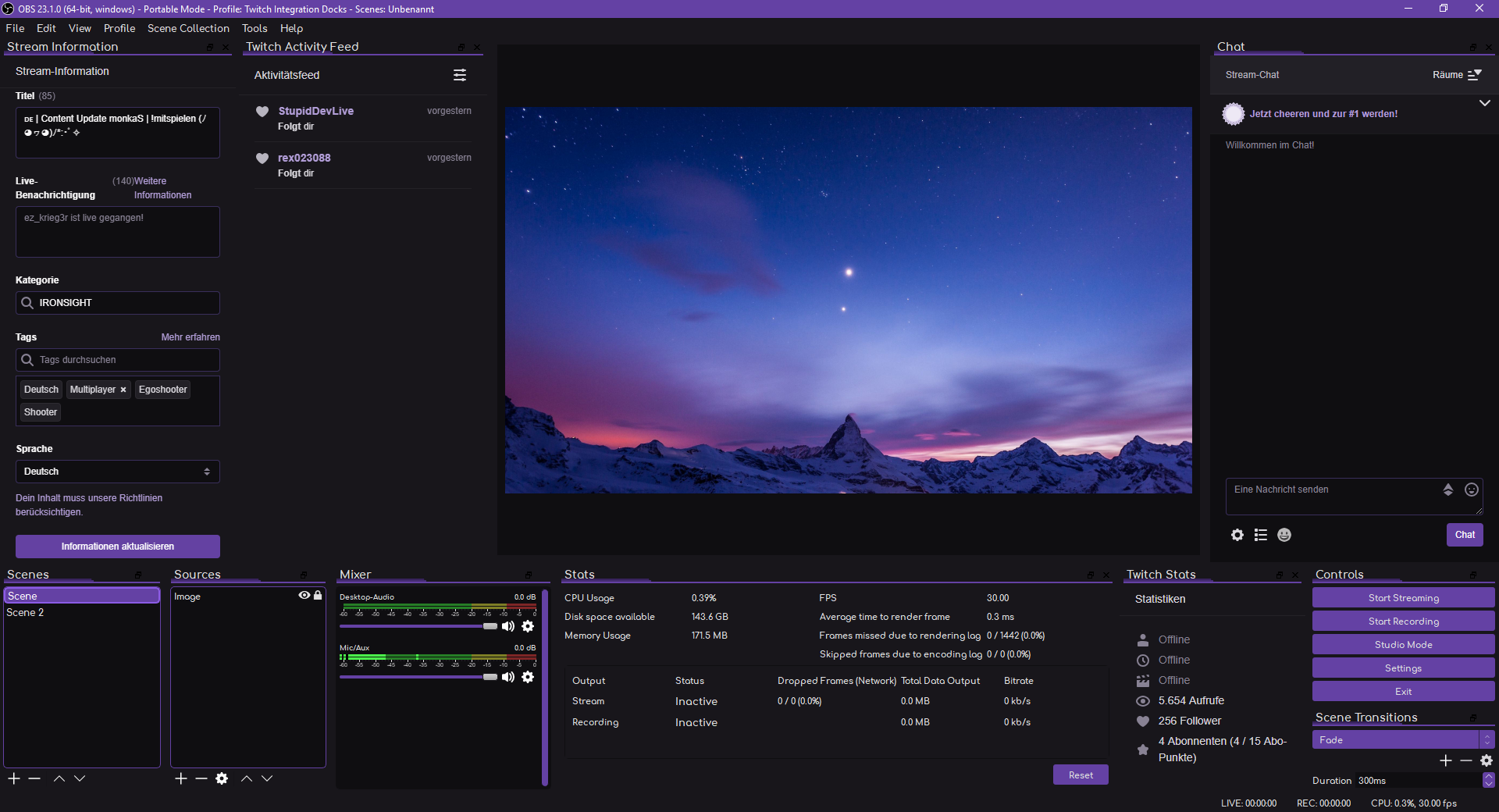 下载OBS_OBS直播推流软件中文站 Open Broadcaster Software OBS官网下载